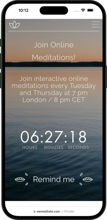 We Meditate App | We Meditate